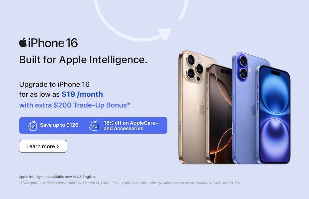 Switch Singapore | Switch Apple Authorized Reseller